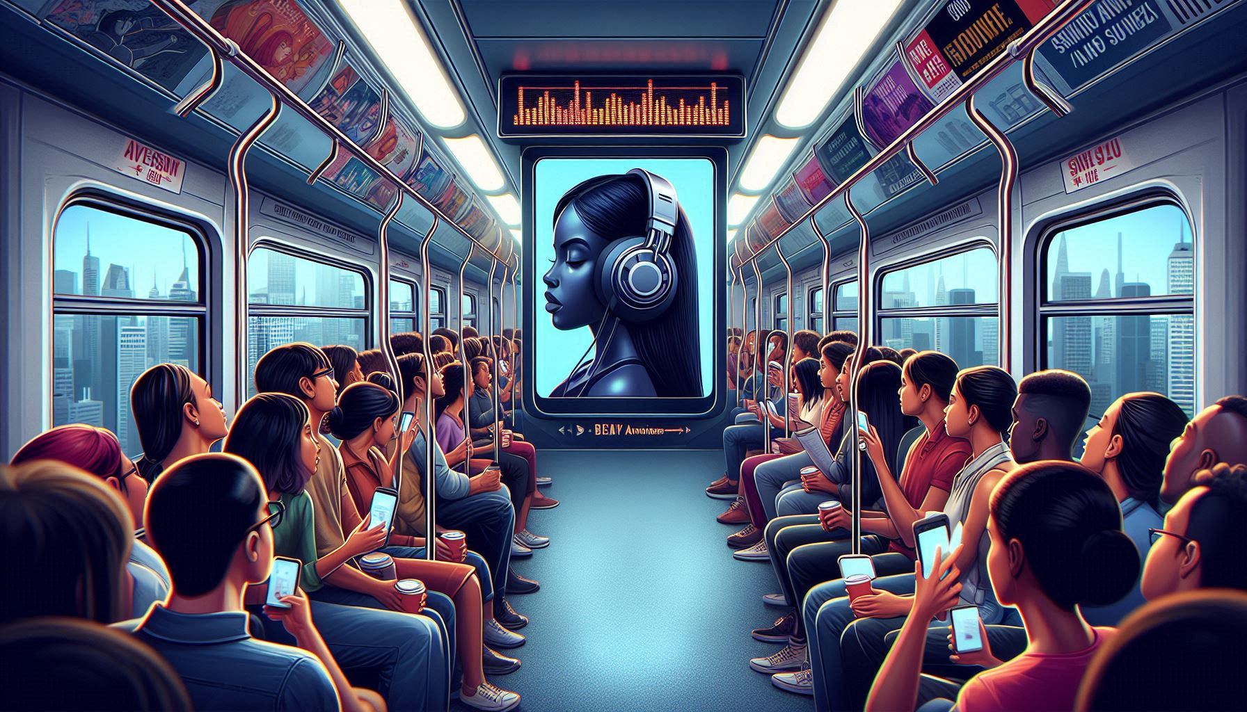 Impact of Metro Train Audio Advertising on Brand Awareness - PayTunes